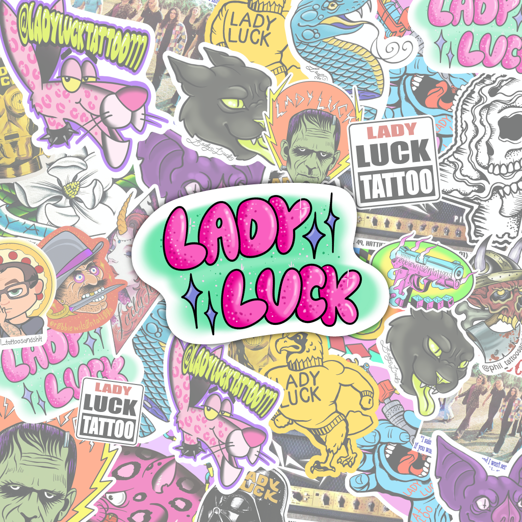 Lady Luck Tattoos – StickerJunkie.com