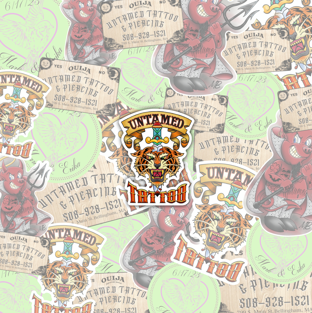 Untamed Tattoo – StickerJunkie.com