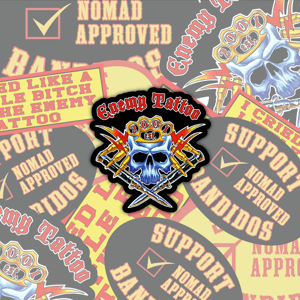 The Enemy Tattoo – StickerJunkie.com