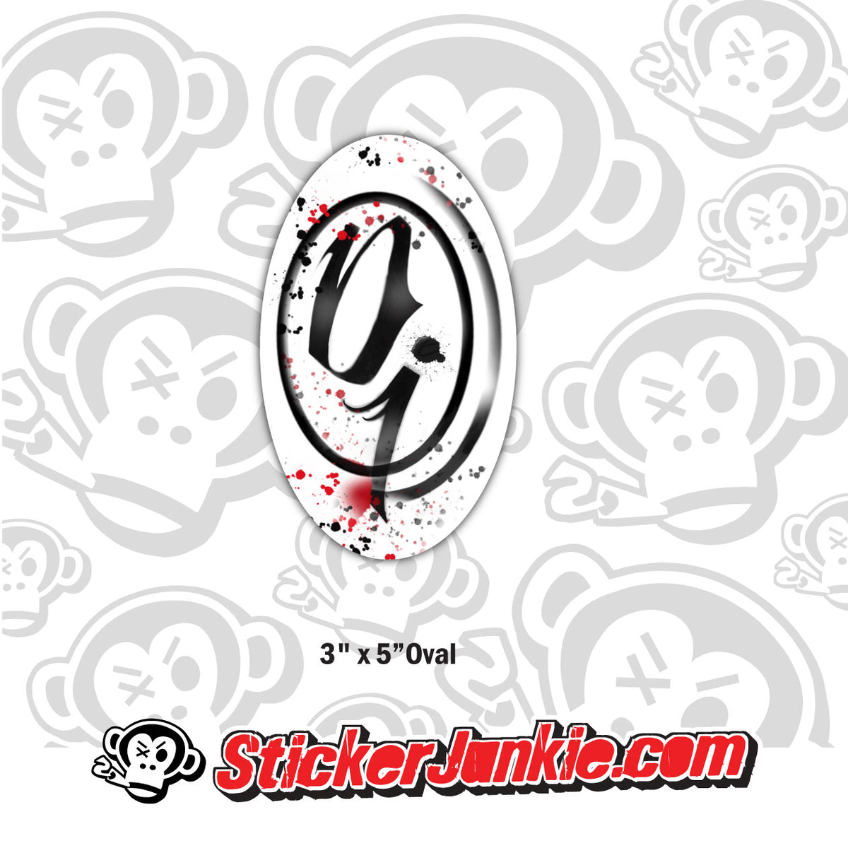 Diversified Ink Oval - Diversified Ink 3x5" – StickerJunkie.com