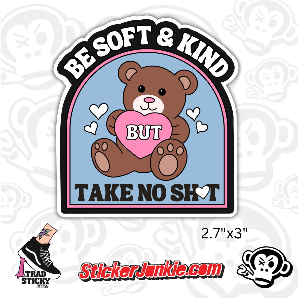 Take No Shit - Kar @ Trad Sticky Design – StickerJunkie.com
