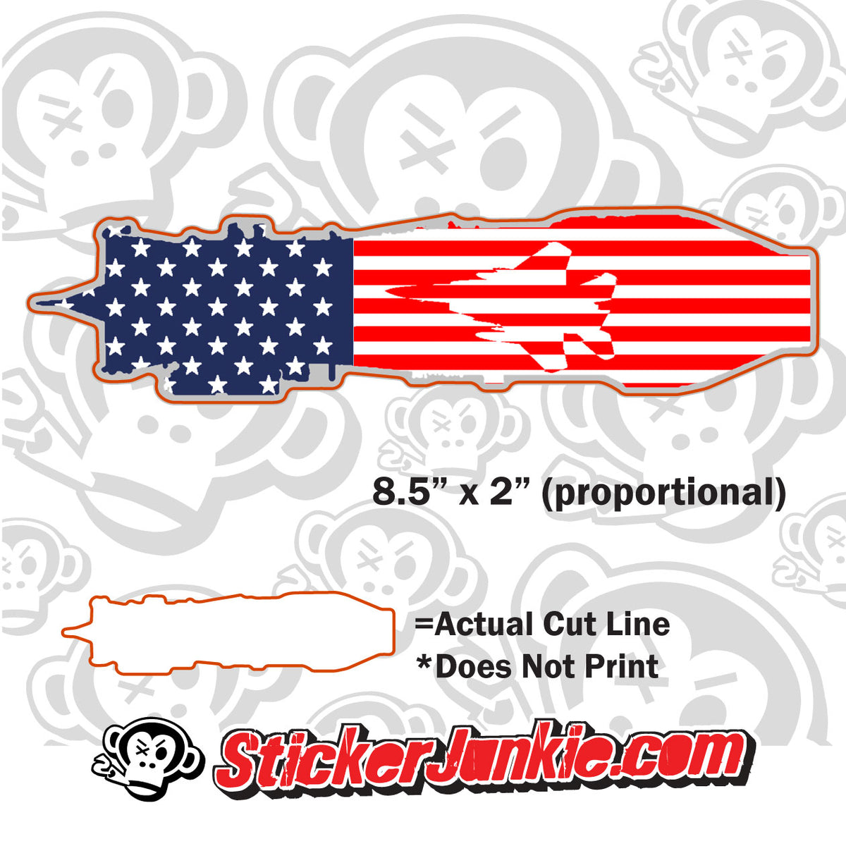Engine Flag - Kristopher Mullins 8.5x2" – StickerJunkie.com